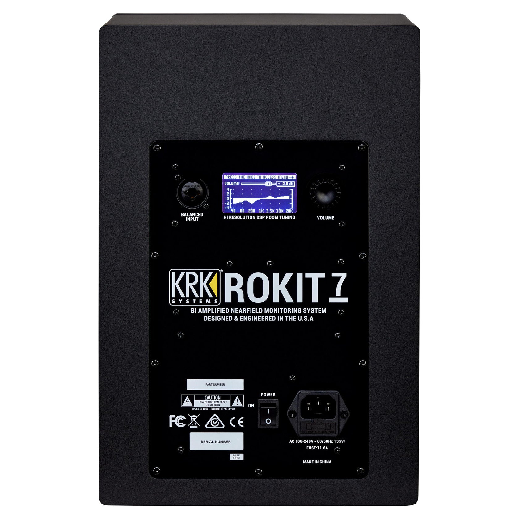 ROKIT 7 Generation 4 Powered Studio Monitor - Black – krkmusic